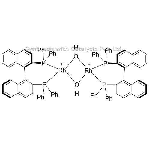 Hydroxy[-(R)-BINAP]-rhodium(I) dimer